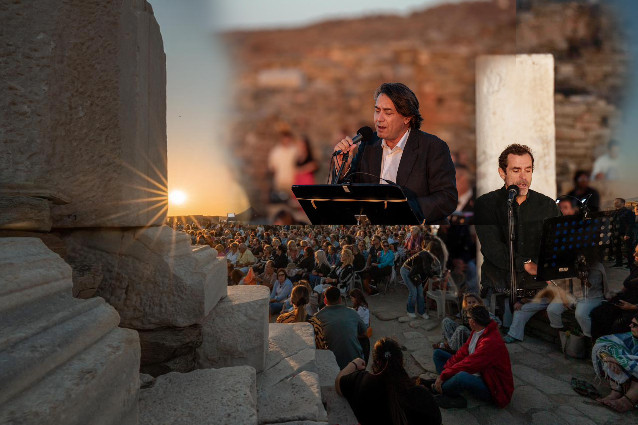 Πανσέληνος στη Δήλο, μάγεψε η συναυλία του Δημήτρη Παπαδημητρίου (pic ...